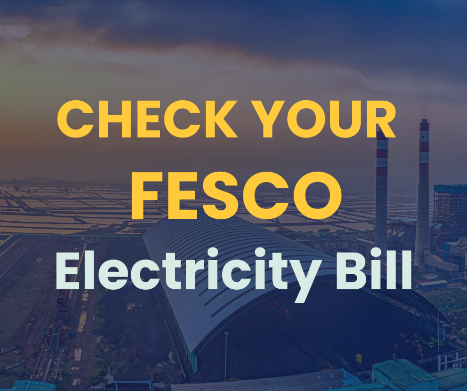 FESCO Online Bill December 2025 - Download Duplicate Copy