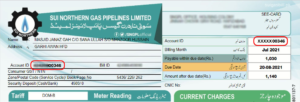 SNGPL Bill Online Check - Sui Gas Bill Online December 2025